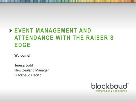 Event Management | PPTX