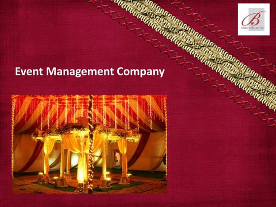 Weddings and Event Management | PPTX | Wedding | Personal Celebrations ...