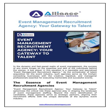 Event Management Recruitment Agency - Your Gateway to Talent.pdf