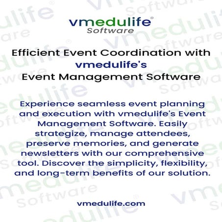 Effortless Event Planning with Event Management Software | PDF