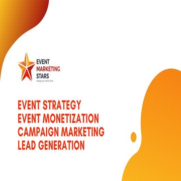 Event Marketing Stars - B2B Event Agency Services | PPT