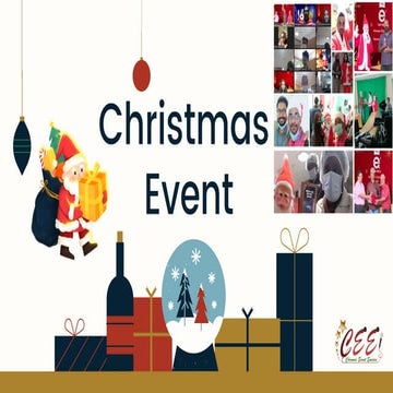 Event Plan for Christmas Event by Chennai Male Emcee Thamizharasan ...