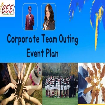 Event Plan for Team Building Activities by Chennai Male Emcee ...