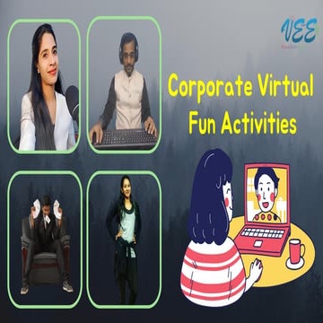 Event Plan for Corporate Virtual Fun Activities by Chennai Male Emcee ...