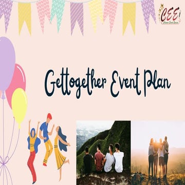 Event Plan for Gettogether Event by Chennai Male Emcee Thamizharasan ...