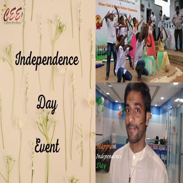 Event Plan for Independence Day Event by Chennai Male Emcee ...