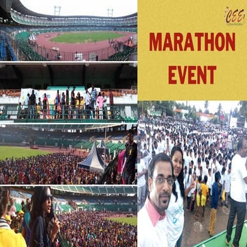 Event Plan for Marathon Event by Chennai Male Emcee Thamizharasan ...