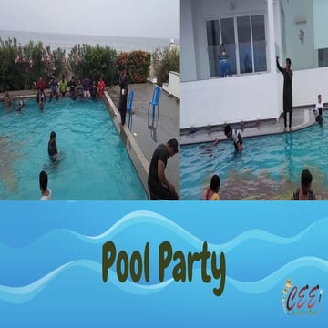 Event Plan for Pool Party by Chennai Male Emcee Thamizharasan ...