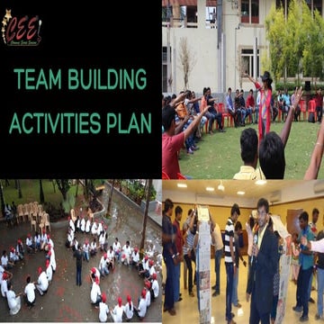 Event Plan for Team Building Activities by Chennai Male Emcee ...