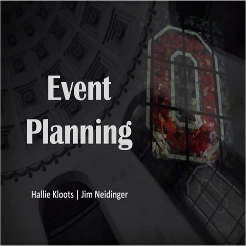 Program and Event Planning | PDF