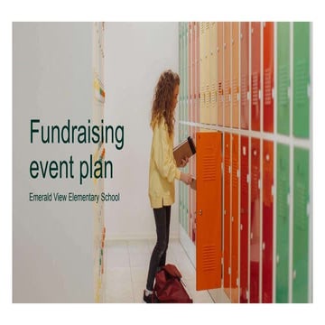 Event planning deck in this presentation | PPTX