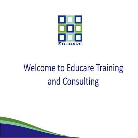 Event Presentation Educare Training Center Ppt Free Download