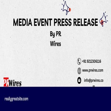 Importance of Media Event Press Release.pptx