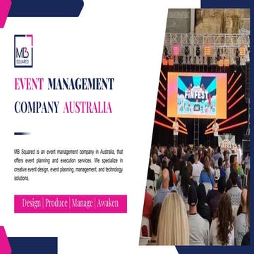 Transform Your Events with MB Squared: Premier Event Producer in Sydney ...