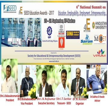 6th National Summit on 4e | PPTX