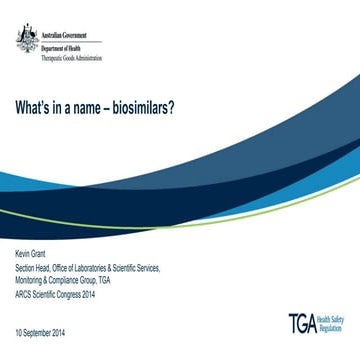 What’s in a name - biosimilars? | PPTX