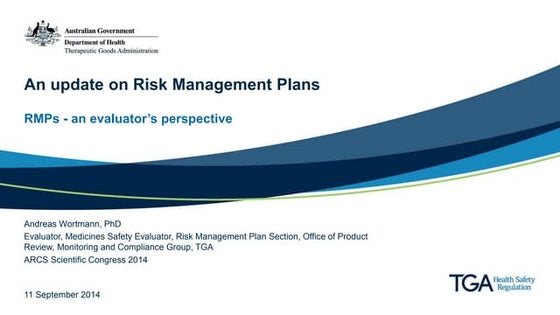 Requirements for RMPs in Australia | PDF | Australia and Oceania Travel ...