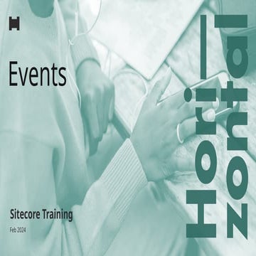 Comprehensive Guide to Sitecore Events: Execution & Customization | PPTX