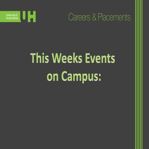 Events and Info - WC 9th December | PPTX