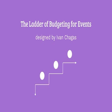 Event Budgeting: how to create an event budget - The ladder of ...