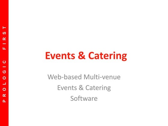 The seven functions of catering | PPTX