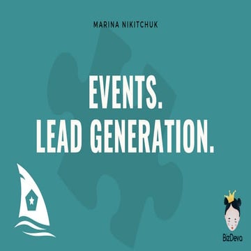 Events. Lead Generation | PPT