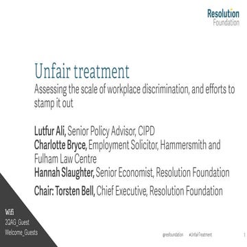 Unfair treatment | PDF | Job Fairs | Job Search