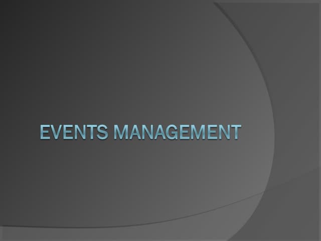 college event managment system | PPT