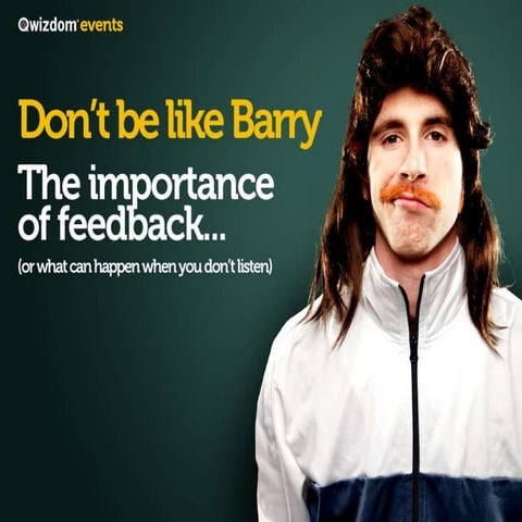 Don't Be Like Barry | PPT
