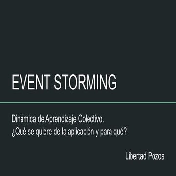 Event storming | PPTX