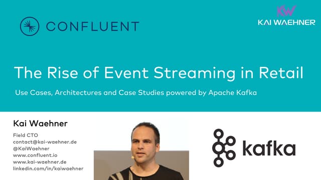 Event Streaming In Retail With Apache Kafka Ppt