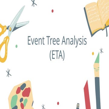 Event Tree Analysis - safety and health tools | PPTX