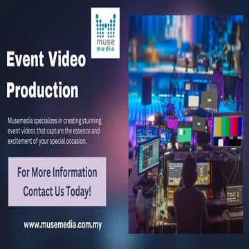 Best Event Video Production Services | Musemedia | PPTX
