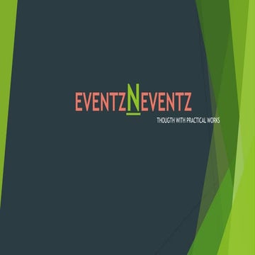 Eventzneventz ppt | PPT