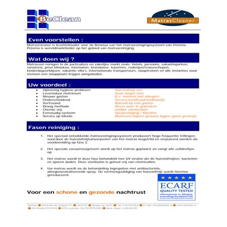 BeClean Services | PDF