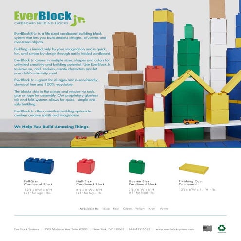 EverBlock Modular Building Blocks - brochure 2019 | PDF