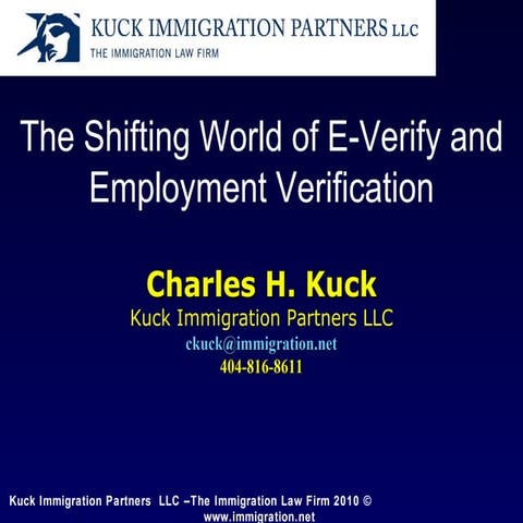 E Verfiy Training Powerpoint | PPT