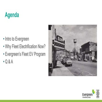 Evergreen Fleet Electrification Program by Greg Harr | PPT