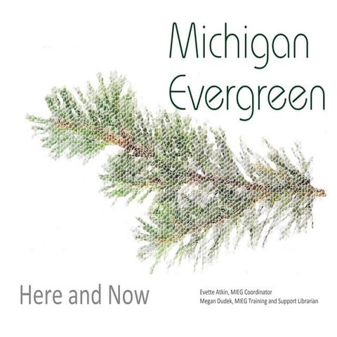 Evergreen here and_now | PPT