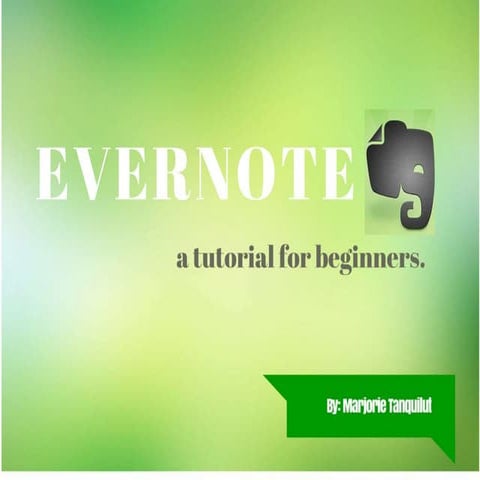 Evernote presentation | PPTX