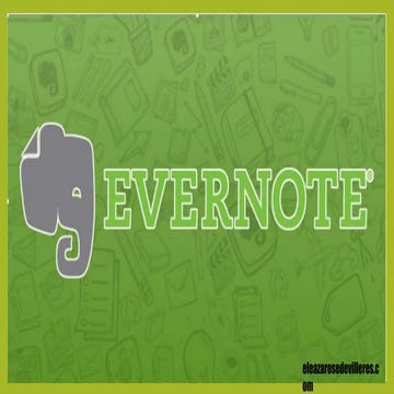 Evernote tutorial | PPT