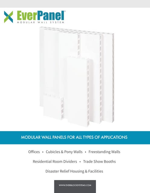 EverBlock Modular Building Blocks - specification sheet 2019 | PDF
