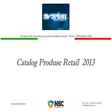 Produse larg consum - Everton - Catalog produse 2013 | PDF