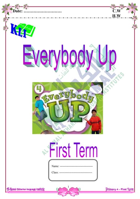 Everybody Up: Lesson 1 | PPTX