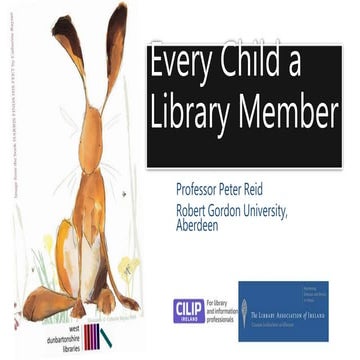 Every Child a Library Member | PPT