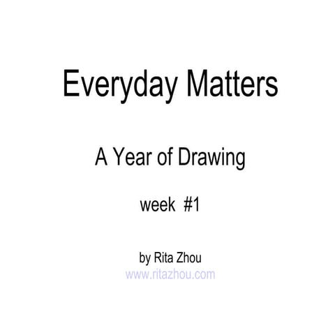 Everyday Matters(Week #1) | POT
