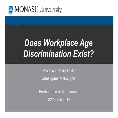 Everyday Discrimination | PPT