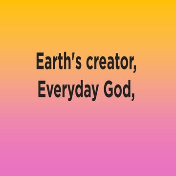 Everyday God | PDF