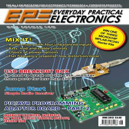 Everyday practical electronics june 2013 | PDF
