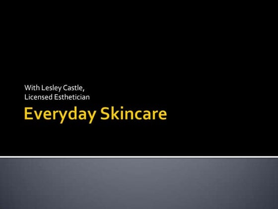 Pers. Active Lab Skin Care Essentials pdf | PDF | Skin and Dermatology ...